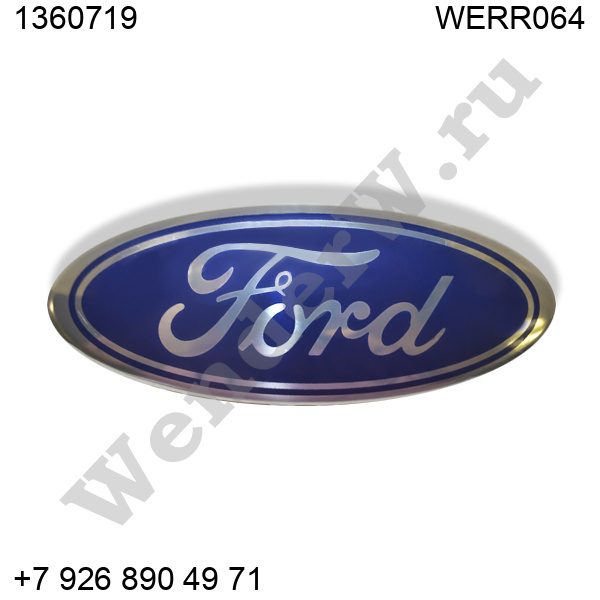 ЭМБЛЕМА РЕШЕТКИ РАДИАТОРА FORD FOCUS II (05-11)